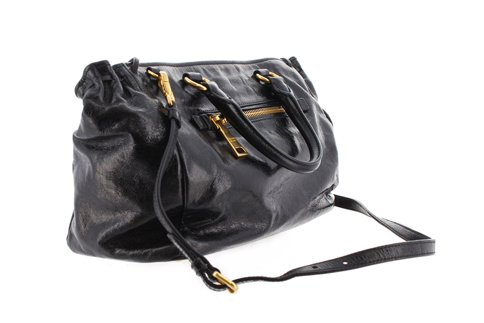 2WAYショルダー レザー 黒 BN1921